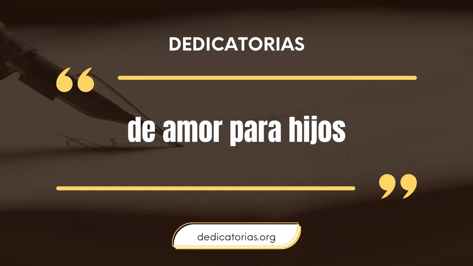 Dedicatorias de amor para hijos 【Originales】