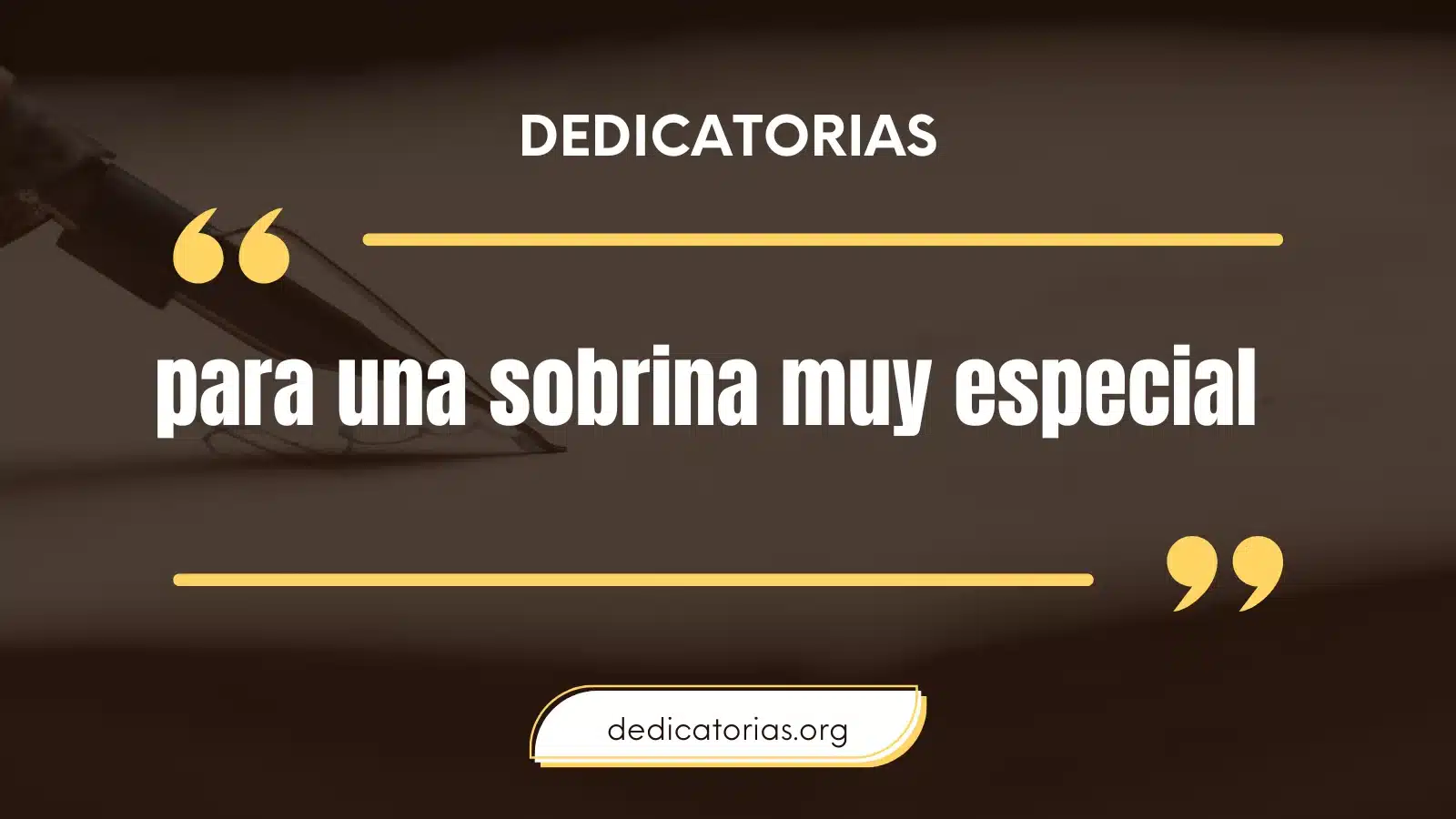 Dedicatorias para una sobrina muy especial 【Únicas】